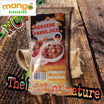 Ovsene pahuljice sitne 500g – The best of nature