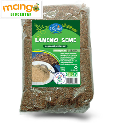 Lan seme 450g organski proizvod – Bio Spajz