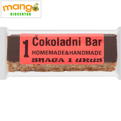 Čokoladni bar 50g handmade – Bio Concept