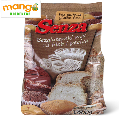 Mix za hleb 1kg – bez glutena Senza