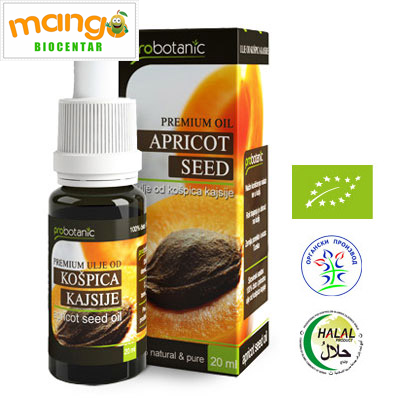 Ulje semena kajsije 20ml – organski proizvod