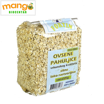 Ovsene pahuljice 250g – Fortin