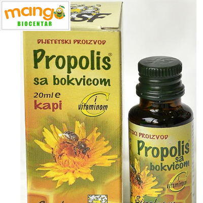 Propolis kapi sa bokvicom i vitaminom C 20ml Sinefarm
