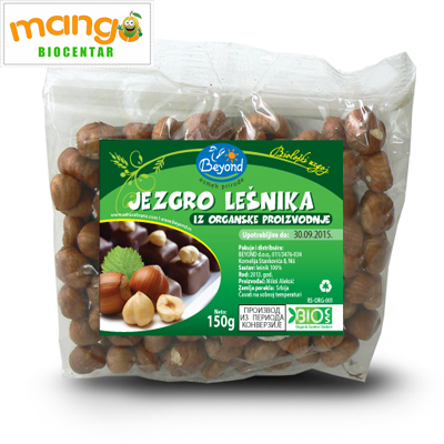 Lešnik sirov 200gr organski proizvod – Beyond