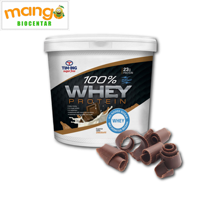 Tim-ing whey protein čokolada 1kg – bez dodatog šećera