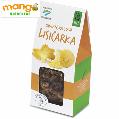 Lisičarka suva 25g – organski proizvod