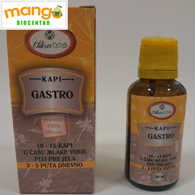 Biljne kapi GASTRO 30ml – Eliksir