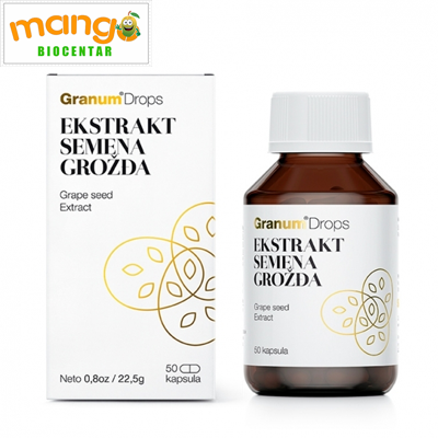 Ekstrakt semena grožđa GranumFood- 50 kapsula