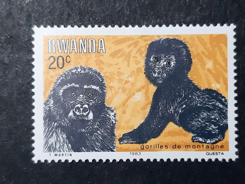 Markica - Ruanda -1983. god.