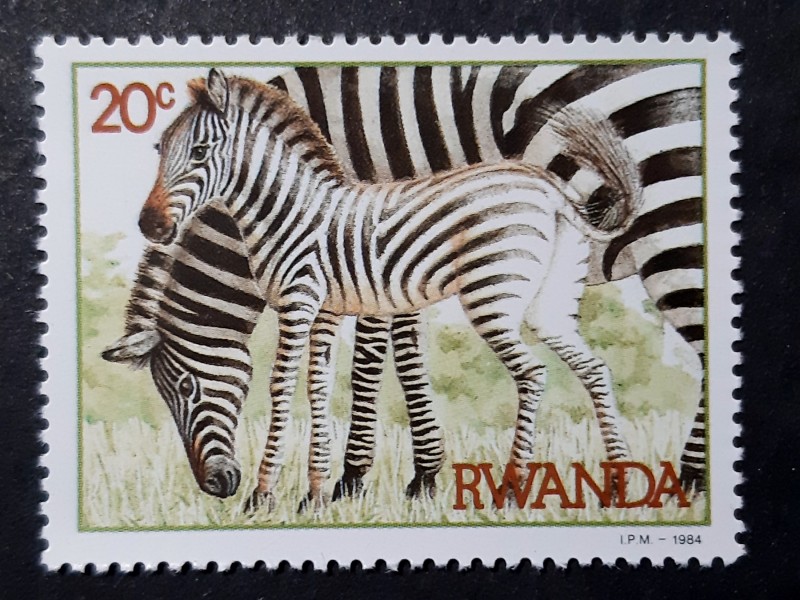 Markica - Ruanda -1984. god.