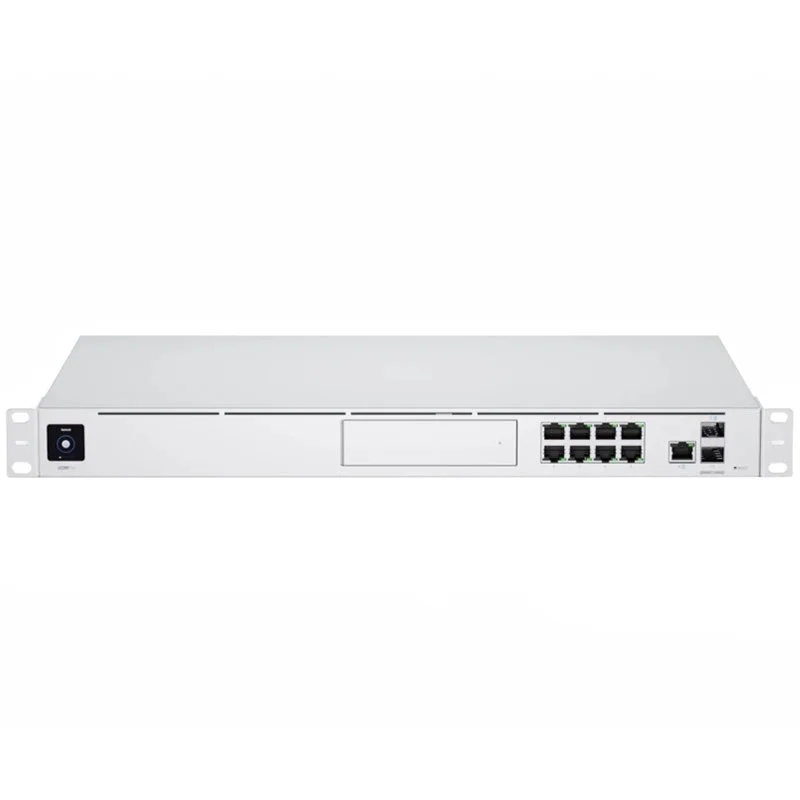 1U Rackmount 10Gbps UniFi Multi-Application System with 3.5″ HDD Expansion and 8Port Switch