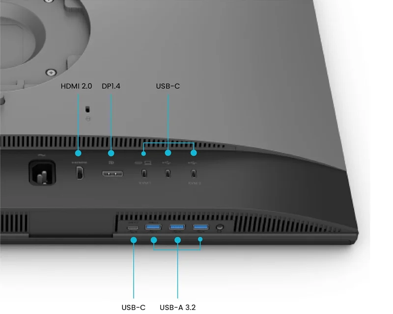 27 inča PD2706QN QHD 2560×1440 IPS 100 Hz USB-C 90W dizajnerski monitor
