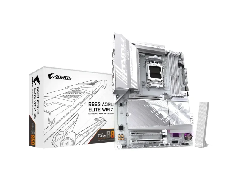B850 A ELITE WF7 ICE rev. 1.x matična ploča