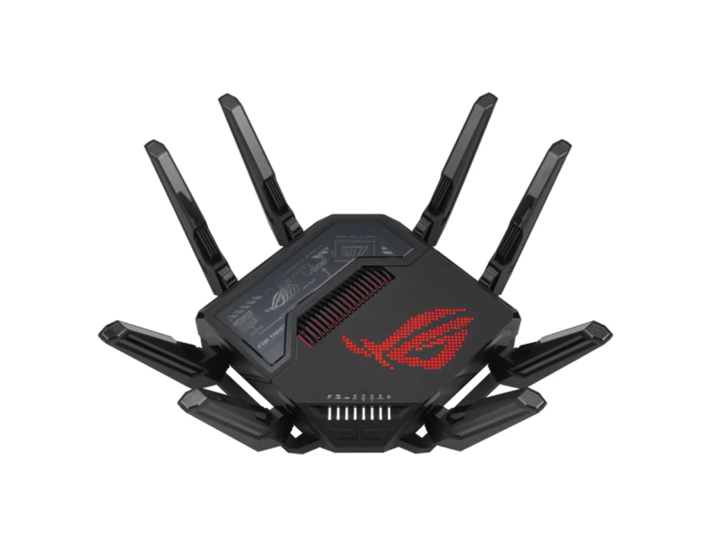 Bežicni ruter ASUS ROG Rapture GT-BE98/Quad Band WiFi 7(802.11be)/1376+5764+5764+11529 Mbps/8antena