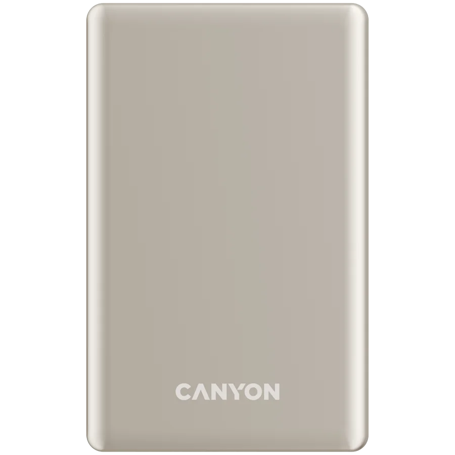 CANYON power bank OnPower 510 slim Magnetic 10000 mAh PD20W Beige
