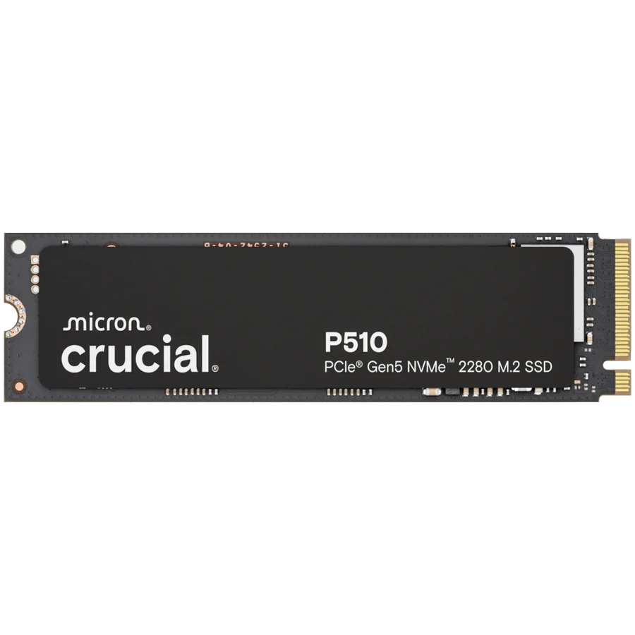 CRUCIAL P510 1000GB [1TB] NVMe PCIe Gen.5 M.2 2280