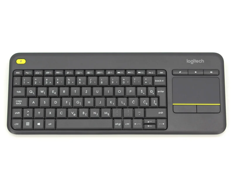 K400 Plus Wireless Touch YU crna tastatura