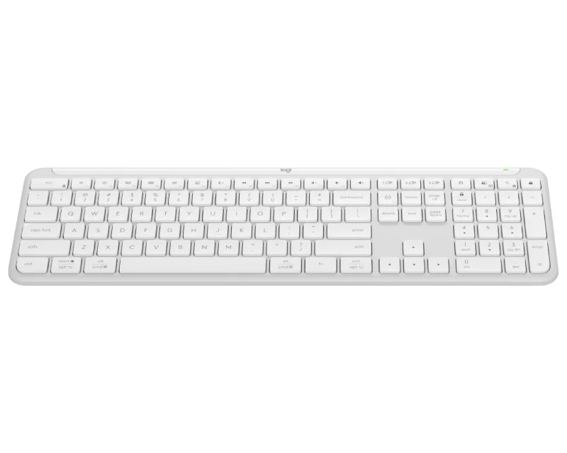 K950 Wireless White US tastatura bela