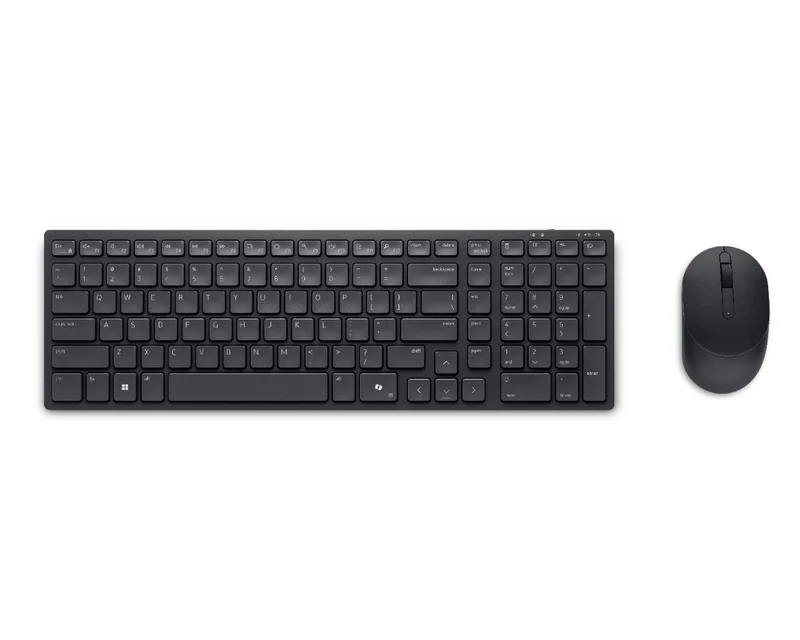 KM555 Pro Compact Silent US tastatura + miš crna