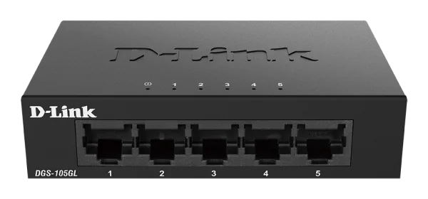 LAN Switch D-Link DGS-105GL/E 10/100/1000 5port Metal Gigabit