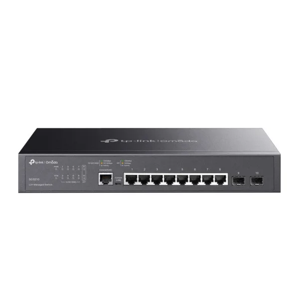 LAN Switch TP-LINK TL-SG3210 8x1Gb/2xSFP/L2+/L3/