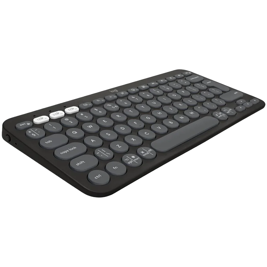 LOGITECH K380S Multi-Device Bluetooth Keyboard – TONAL GRAPHITE – US INT'L