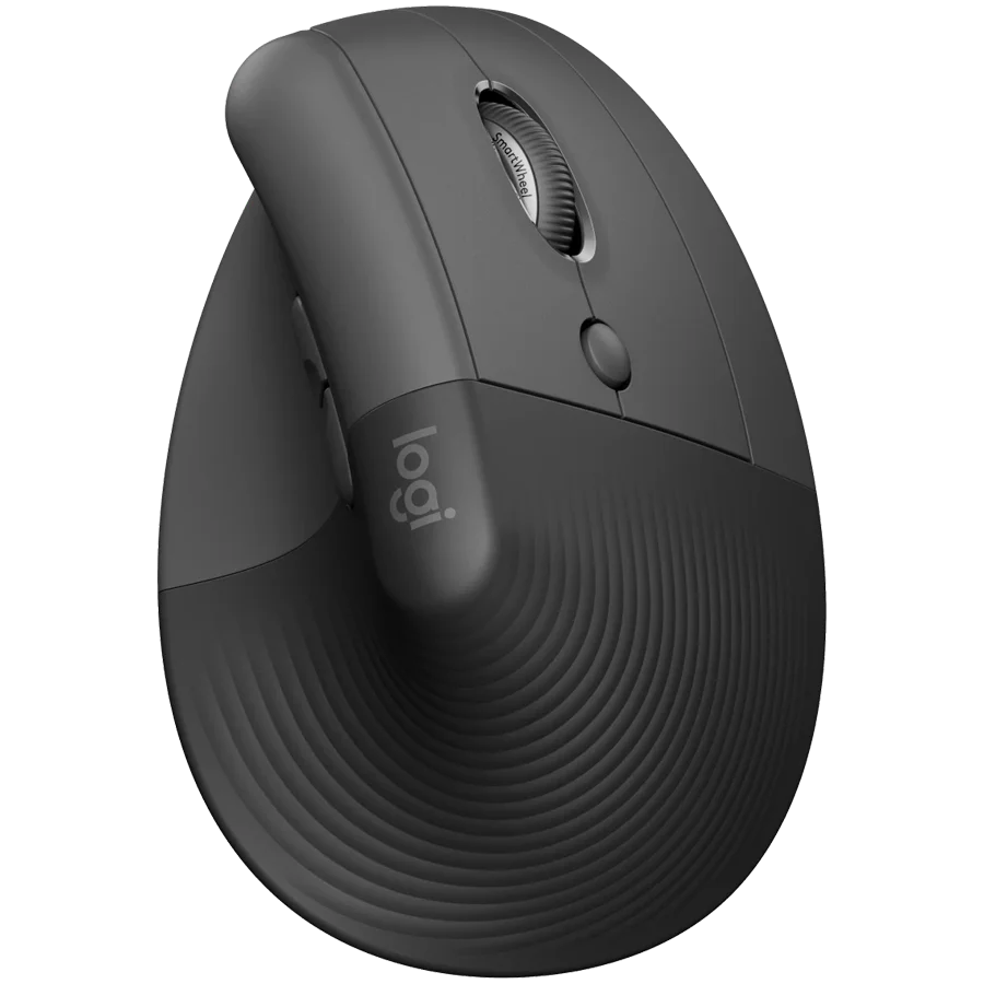 LOGITECH Lift Bluetooth Vertical Ergonomic Mouse – GRAPHITE/BLACK