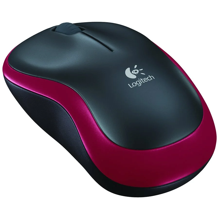 LOGITECH M185 Wireless Mouse – RED – EWR2