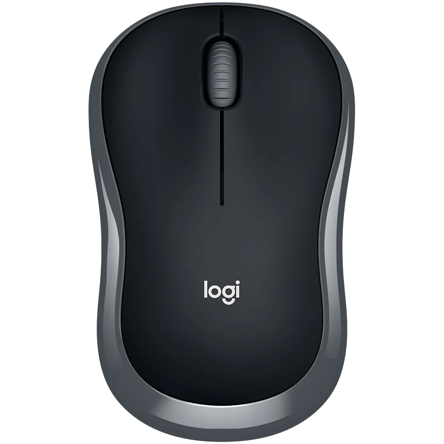 LOGITECH M185 Wireless Mouse – SWIFT GREY – EER2