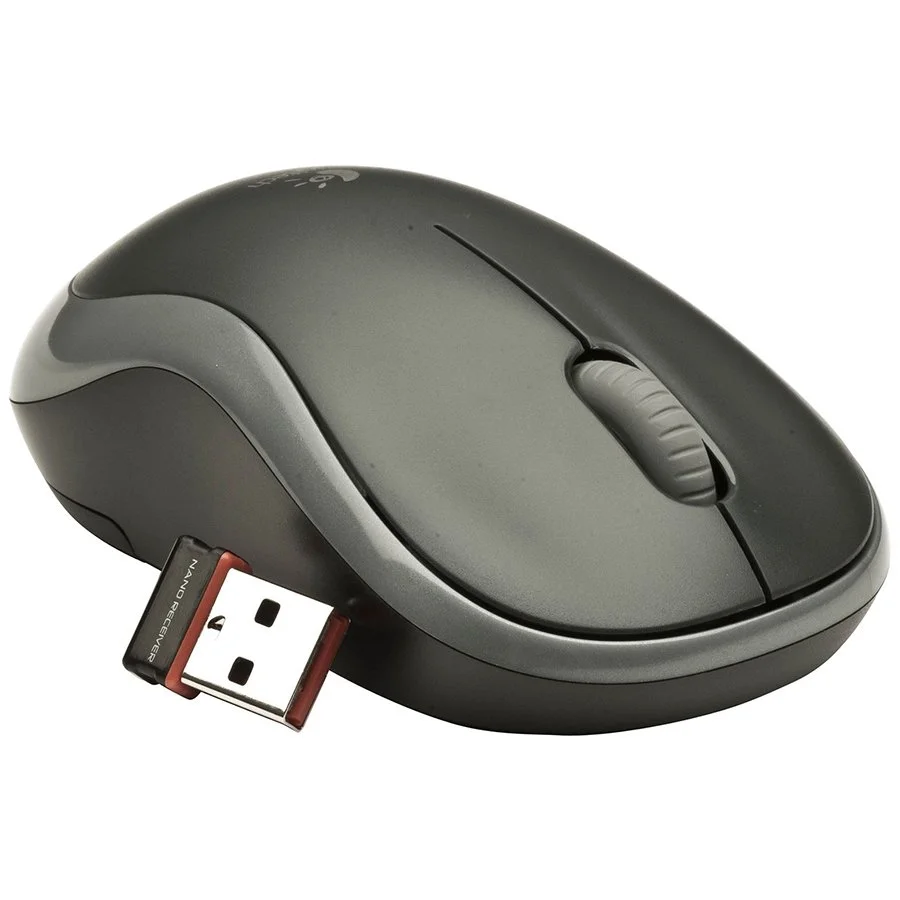 LOGITECH M185 Wireless Mouse – SWIFT GREY – EWR2