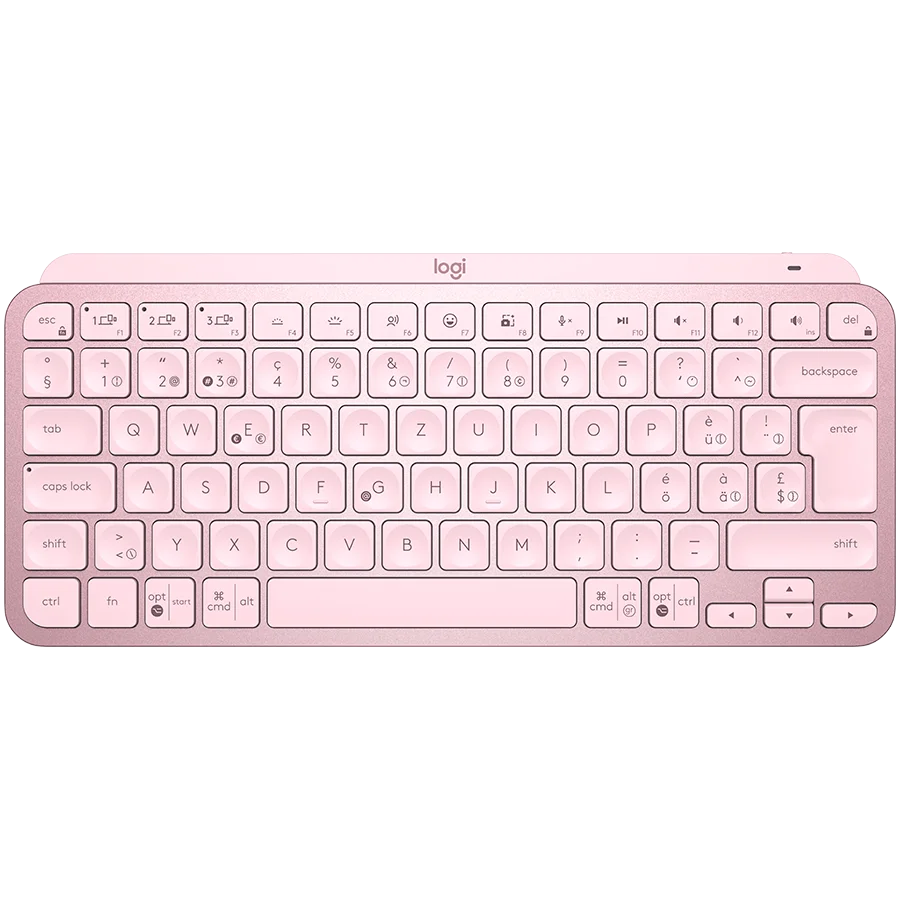 LOGITECH MX Keys Mini Bluetooth Illuminated Keyboard – ROSE – US INT'L