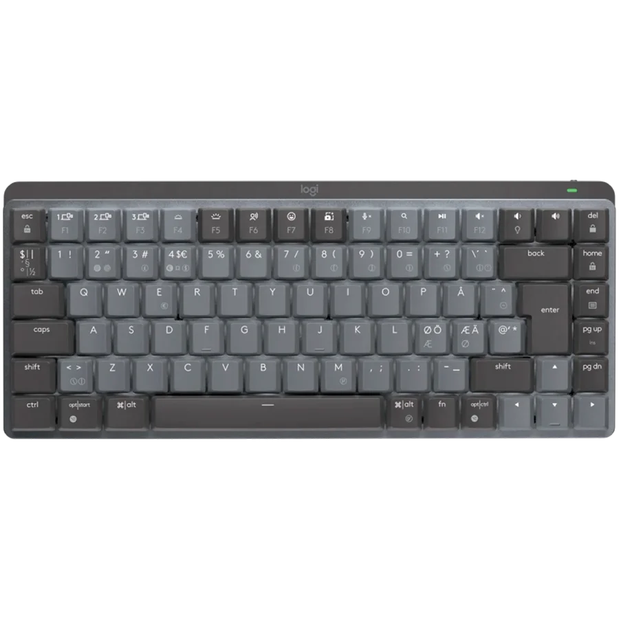 LOGITECH MX Mechanical Mini Bluetooth Illuminated Keyboard – GRAPHITE – US INT'L – CLICKY