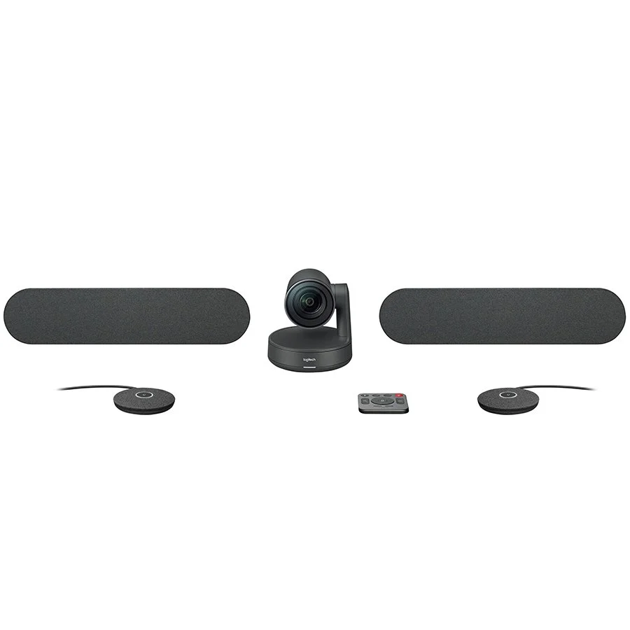 LOGITECH RALLY PLUS ULTRA-HD CONFERENCE CAM – BLACK – EMEA