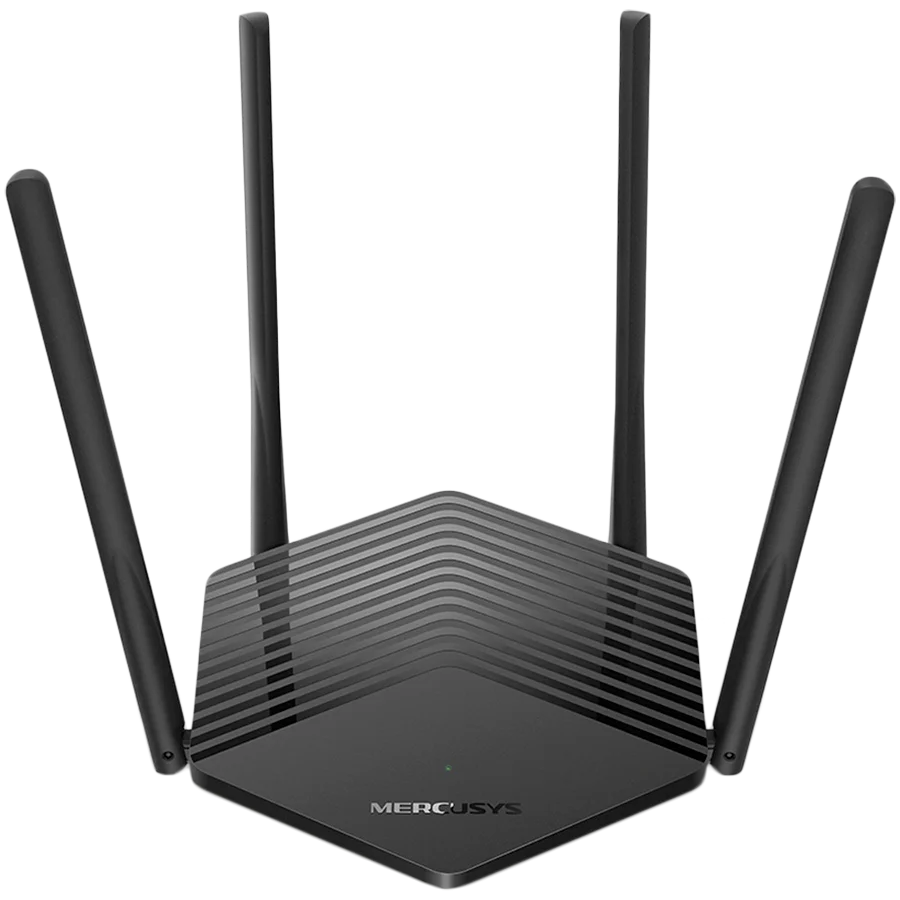 Mercusys AC1900 Wireless AC Gigabit Router, 600 Mbps at 2.4 GHz + 1300 Mbps at 5 GHz, 6×5dBi Fixed External Antennas with Beamforming, 2× G LAN Ports, 1× G WAN Port, Access Point Mode, 3X3 MU-MIMO...
