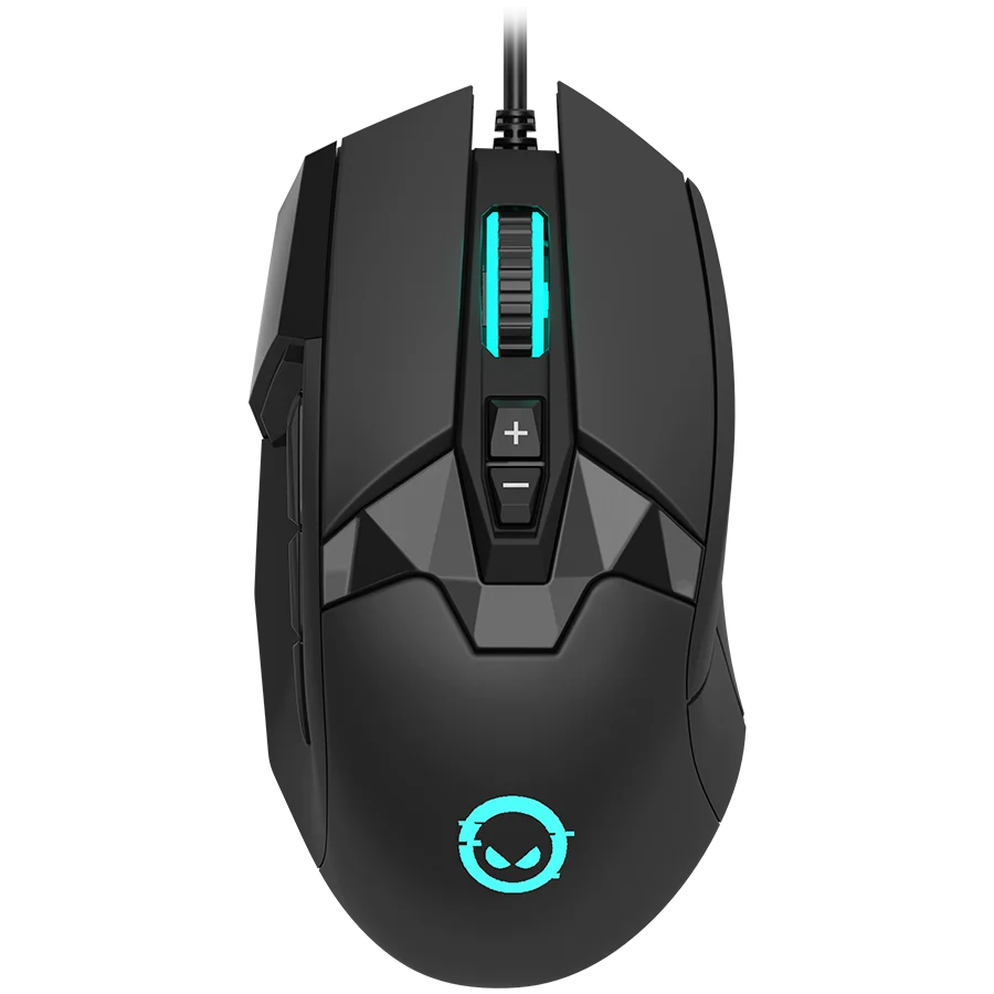 Mouse Lorgar Stricter 579 RGB 9 buttons Wired Black (LRG-GMS579)