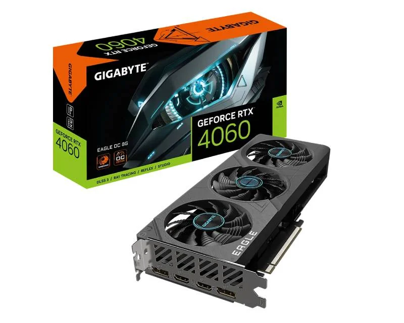 nVidia GeForce RTX 4060 8GB 128bit GV-N4060EAGLE OC-8GD grafička karta