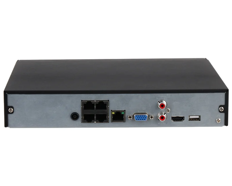 NVR4104HS-P-4KS3 4CH Compact 1U 4PoE 1HDD Lite Network Video Recorder