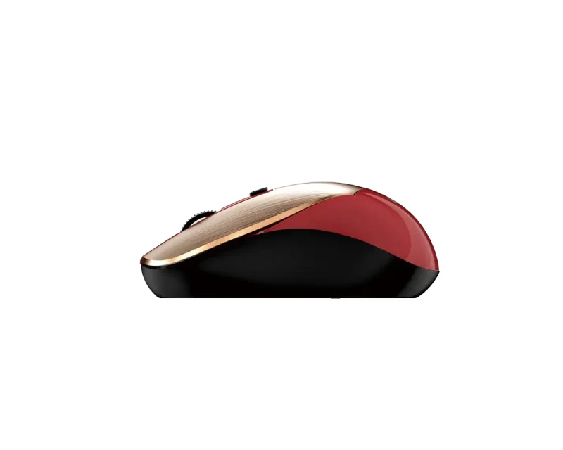 NX-7125 Wireless Optical USB Gold+Red miš