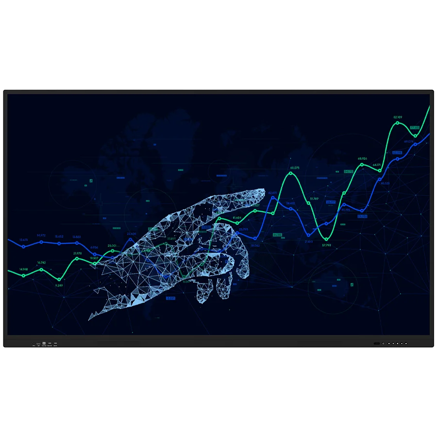 Prestigio Solutions MultiBoard (Monoblock) 75" Light Series: UHD: 3840×2160, OS: Android 8.0, PC: ARM Cortex Dual Core A73+A53 / 3GB RAM / 32GB eMMC, IR MultiTouch 20 TP, 7 writing pens, Wall Moun...