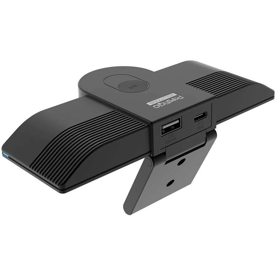 Prestigio Solutions Video Conferencing Panoramic VC Camera: 4K, 12MP, 2 mic, 4m (Range), Connection via USB Type-C