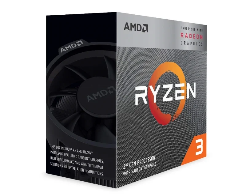 Ryzen 3 3200G 4 cores 3.6GHz (4.0GHz) Box (YD3200C5FHBOX) procesor