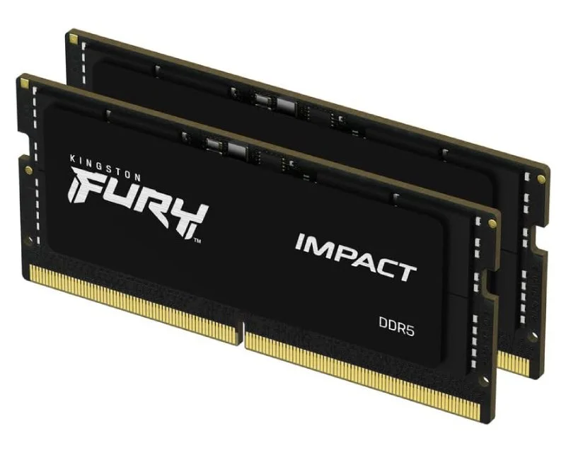 SODIMM DDR5 32GB (2x16GB kit) 6000MT/s KF560S38IBK2-32 FURY Impact Black XMP