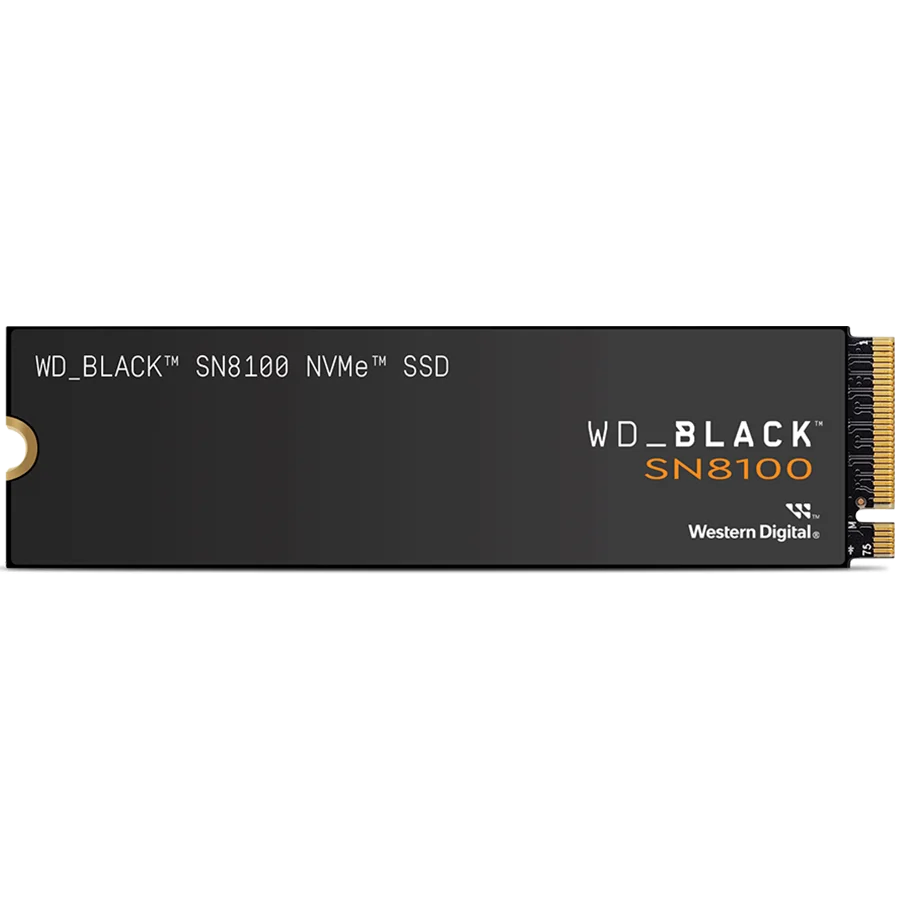 SSD WD Black SN8100 4TB M.2 2280 PCIe Gen5 x4 NVMe, Read/Write: 14900/14000 MBps, IOPS 2300K/2400K, TBW: 2400