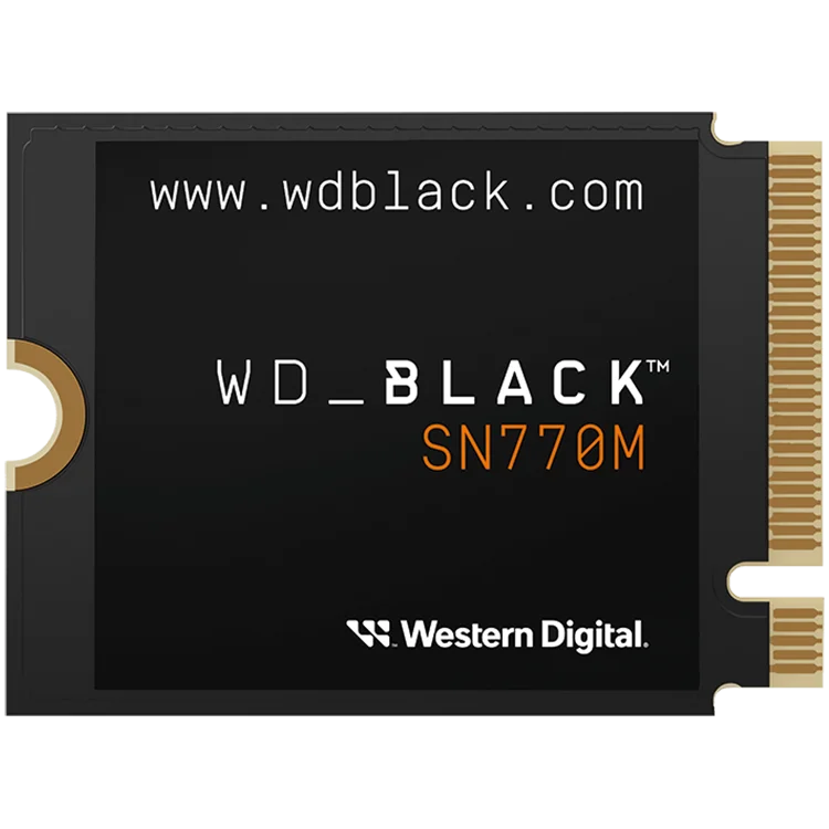 SSD WD Black SN770M 500GB M.2 2230 PCIe Gen4 x4 NVMe, Read/Write: 5000/4000 MBps, IOPS 460K/800K, TBW: 300