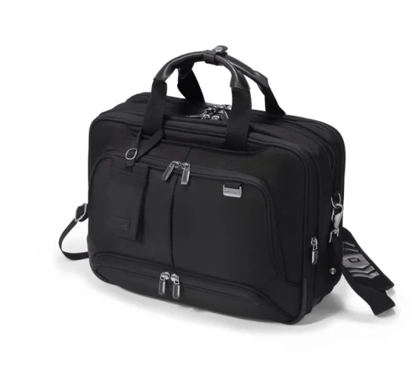Torba za laptop Dicota Eco Top Traveller Twin Pro D30844-RPET 15.6″ crna