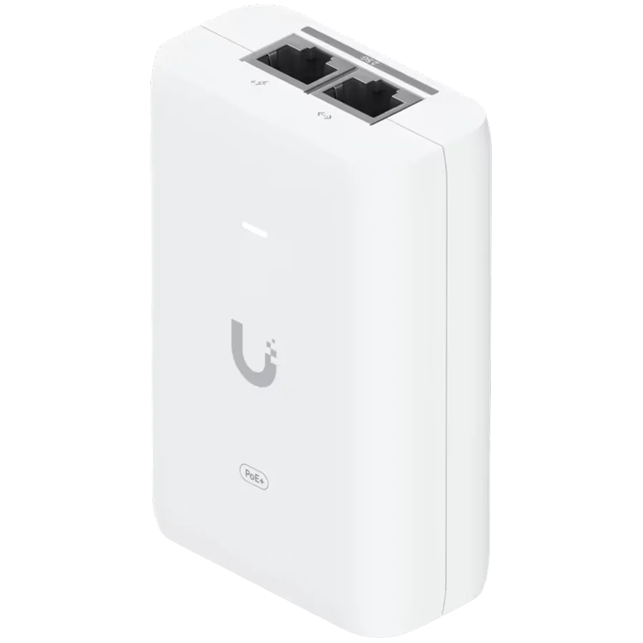 Ubiquiti UACC-PoE+-2.5G 30W of PoE+ adapter for UniFi PoE+ devices, reduce dependency on PoE switch power, and provide a Multi-Gigabit LAN connection