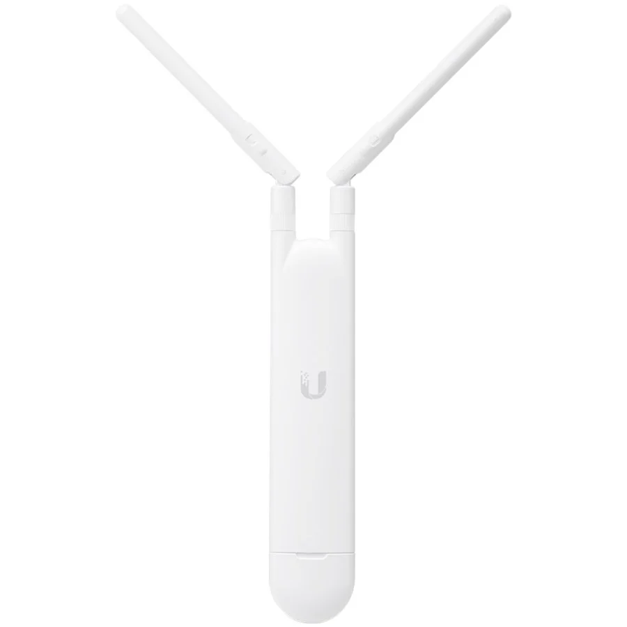 Ubiquiti UniFi Indoor/Outdoor AP, AC Mesh,2×2 MIMO,300 Mbps(2.4GHz),867 Mbps(5GHz),Passive PoE,24V,2 External Dual-Band Omni Antennas,Wall/Pole/Fast-Mount Kit Included,250+ Concurrent Clients,EU