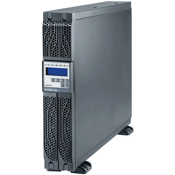 UPS Legrand DAKER DK + Tower/Rack, 2000VA/1800W, On Line Double Conversion, Sinusoidal, PFC, USB & RS232 port, 6 x IEC C13, batteries 6x 12V, 7.2Ah, 29.5 kg, (Optional Kit Rack 310952, SNMP card 3...