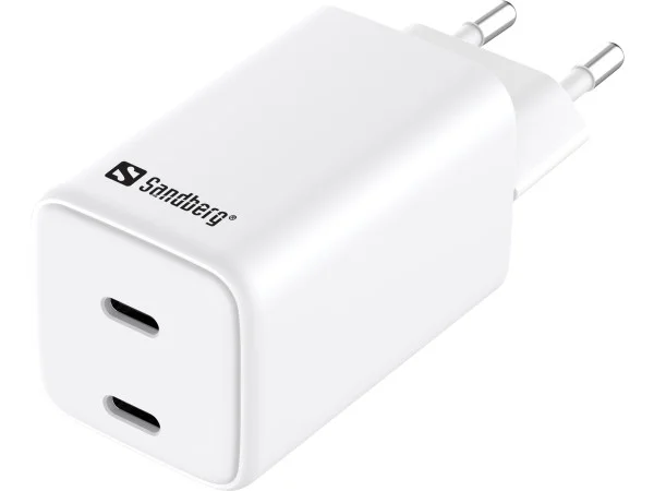 USB kućni punjač Sandberg 441-56 Dual USB-C PD 65W
