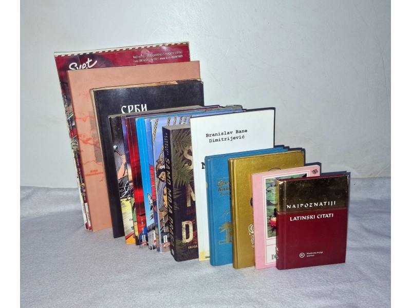 KNJIGE, STRIPOVI I ČASOPISI - Sve u Jednom Kompletu!